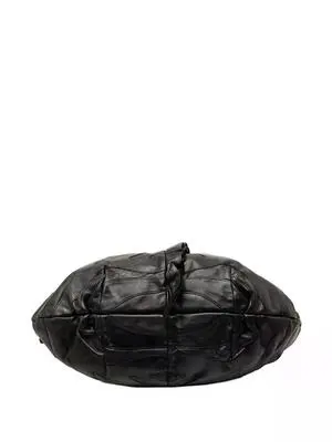 Prada Nappa Mordoré Ruffle Hobo Bag