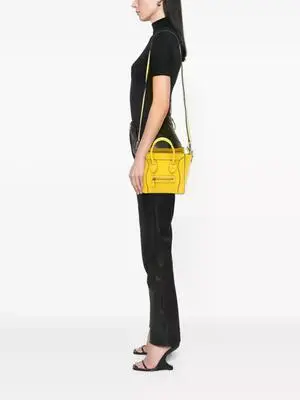 Celine Luggage Tote Satchel - Yellow