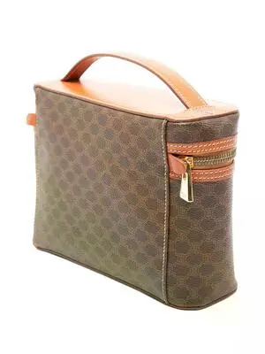 Celine Macadam Coated Canvas Vanity Bag