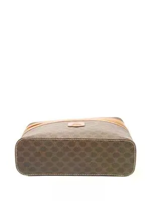 Celine Macadam Coated Canvas Vanity Bag