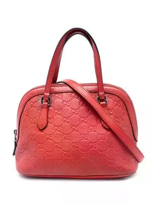 Gucci Leather Mini Dome Satchel