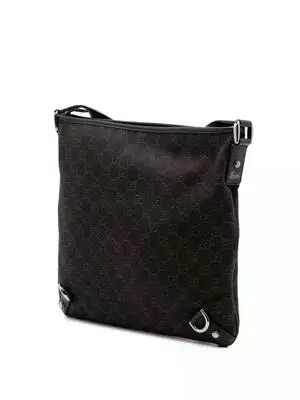 Gucci Gg Denim Abbey D-ring Crossbody Bag