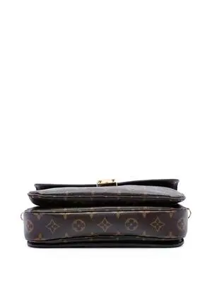 LOUIS VUITTON Monogram Pochette Metis Satchel