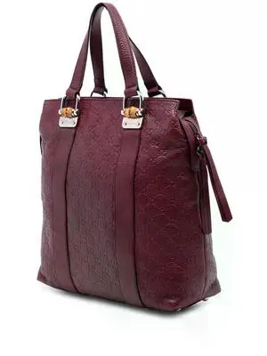 Gucci Bamboo Bar Tote Bag