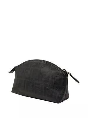 Fendi Zucca Coated Canvas Cosmetic Pouch