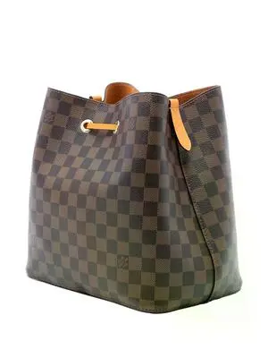 LOUIS VUITTON Damier Ebene Neonoe Mm Bucket Bag