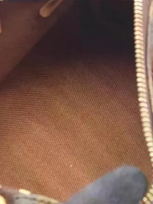 LOUIS VUITTON Monogram Mini Speedy Hl Satchel