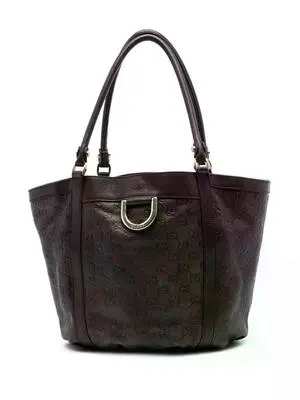 Gucci Abbey D-ring Tote Bag - Brown