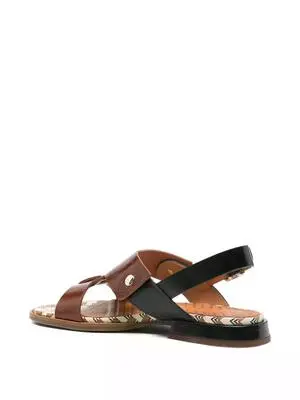 Chie Mihara Wenka Patent Leather Slingback Sandals