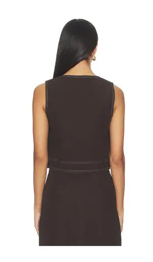 ALIGNE Summer Linen Mix Waistcoat