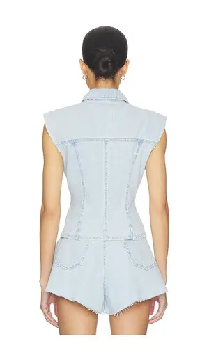 Steve Madden Cassady Denim Top