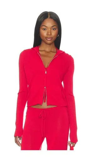 Frankies Bikinis Cut Out Sweatshirts Hoodies For Women