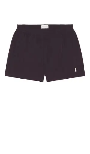 AUTO-REPLY 4 Grid Pintuck Sebastian Swim Trunk - Navy