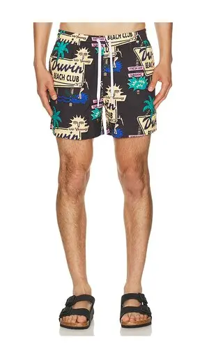 DUVIN DESIGN Fresh Air Swim Shorts - Black