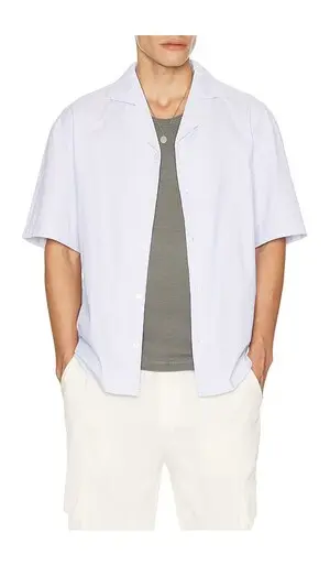 KROST Cotton Stripe Bowling Shirt In . Also
