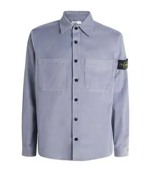 Stone Island Cotton Corduroy Overshirt