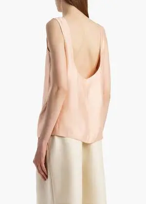 Khaite Parker Tank Top - Light Peach