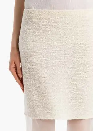 Khaite Sybil Skirt - Natural