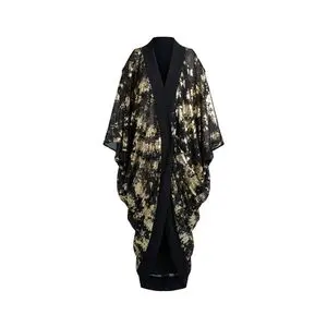 GLAM ON YOU Tala Robe Short - Black