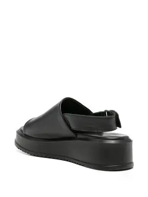 SERGIO MORETTI FIRENZE Platform Slingback Sandals