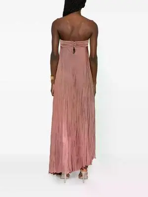 RAME Strapless Maxi Dress With Crinkled Finish