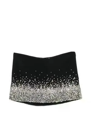 Amen Crystal-embellished Mini Skirt
