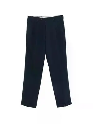 OFFICINA SARTORIALE Pleated Turn-up Trousers