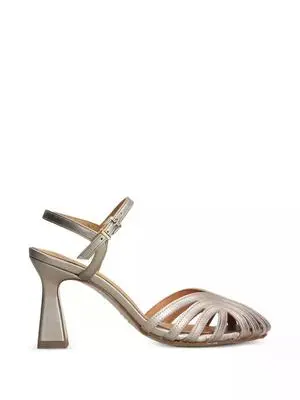 PEDRO MIRALLES Metallic Cage-style Sandals