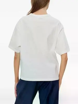 Kenzo Tulip Cotton T-shirt - Neutrals