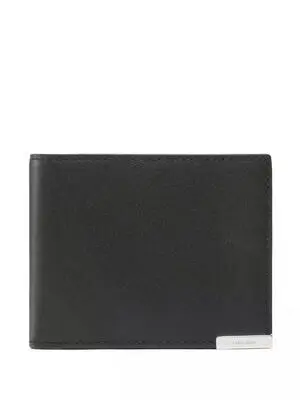 Calvin Klein Logo-plaque Bi-fold Wallet - Black