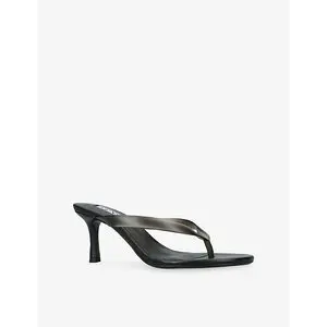 Senso Flowe Jelly Heeled Sandals - Black/comb