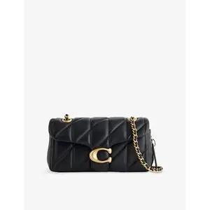 COACH Tabby 20 Quilted Leather Shoulder Bag - Black