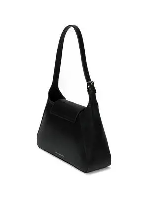 Karl Lagerfeld Rue St-guillaume Grained Shoulder Bag - Black