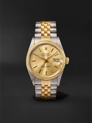 STEPHANIE WINDSOR Rolex Datejust Automatic Watch - Gold