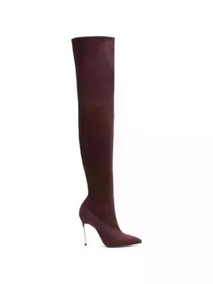 Casadei Blade Over-the-knee Boots - Red