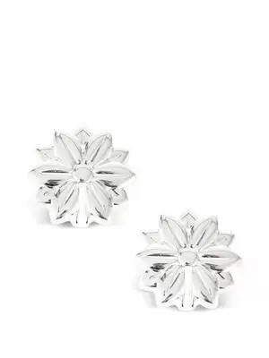 Christofle Flower Place Card Holders - Silver