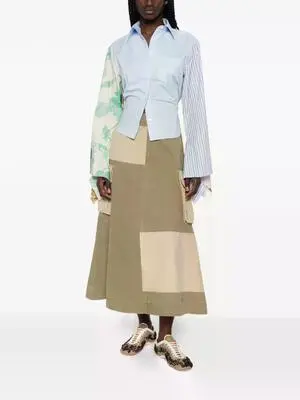 Moschino Panelled Long-sleeve Shirt