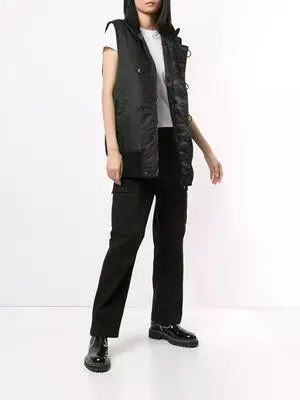 PORTS V Sleeveless Collared Jacket