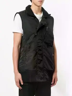 PORTS V Sleeveless Collared Jacket