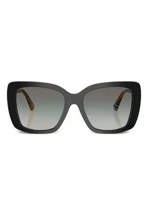 Burberry Square Frame Sunglasses - Black