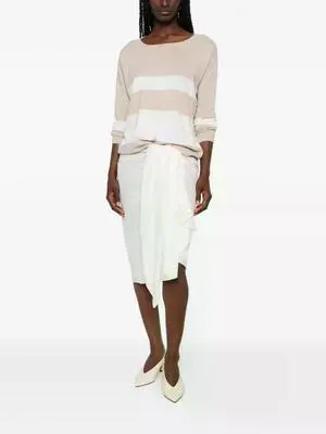 PUROTATTO Horizontal Stripe Sweater