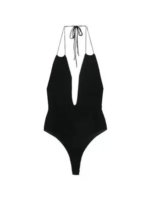 ELOU Riviera Crochet Halterneck Swimsuit