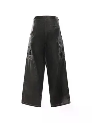 PDF Cargo Pants With Contrast Stitching