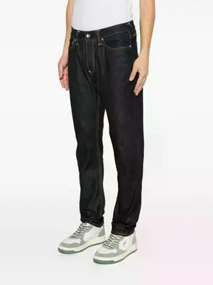 EVISU Logo Print Jeans