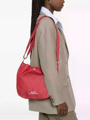 A.p.c. Journal Logo-print Shoulder Bag