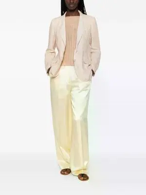120% Lino Single-breasted Blazer