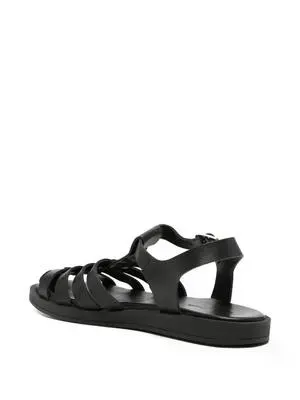 SERGIO MORETTI FIRENZE Leather Cage-strap Sandals