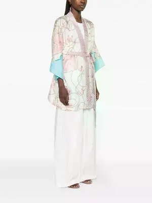 MAZZEI Butterfly Print Kimono
