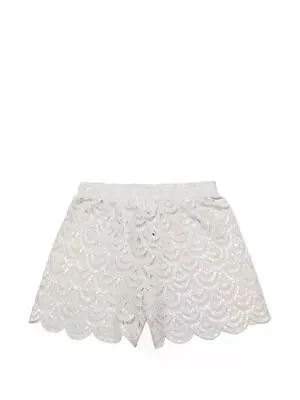 Mc2 Saint Barth Frill Shorts For Women
