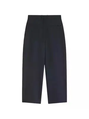 Maison Kitsuné Pleated Wide-leg Trousers